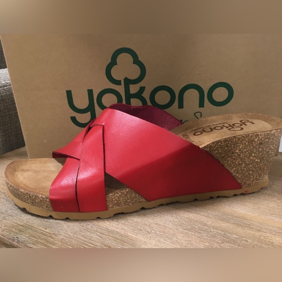 yokono | Shoes | Newyokono Leather Wedgesc | Poshmark